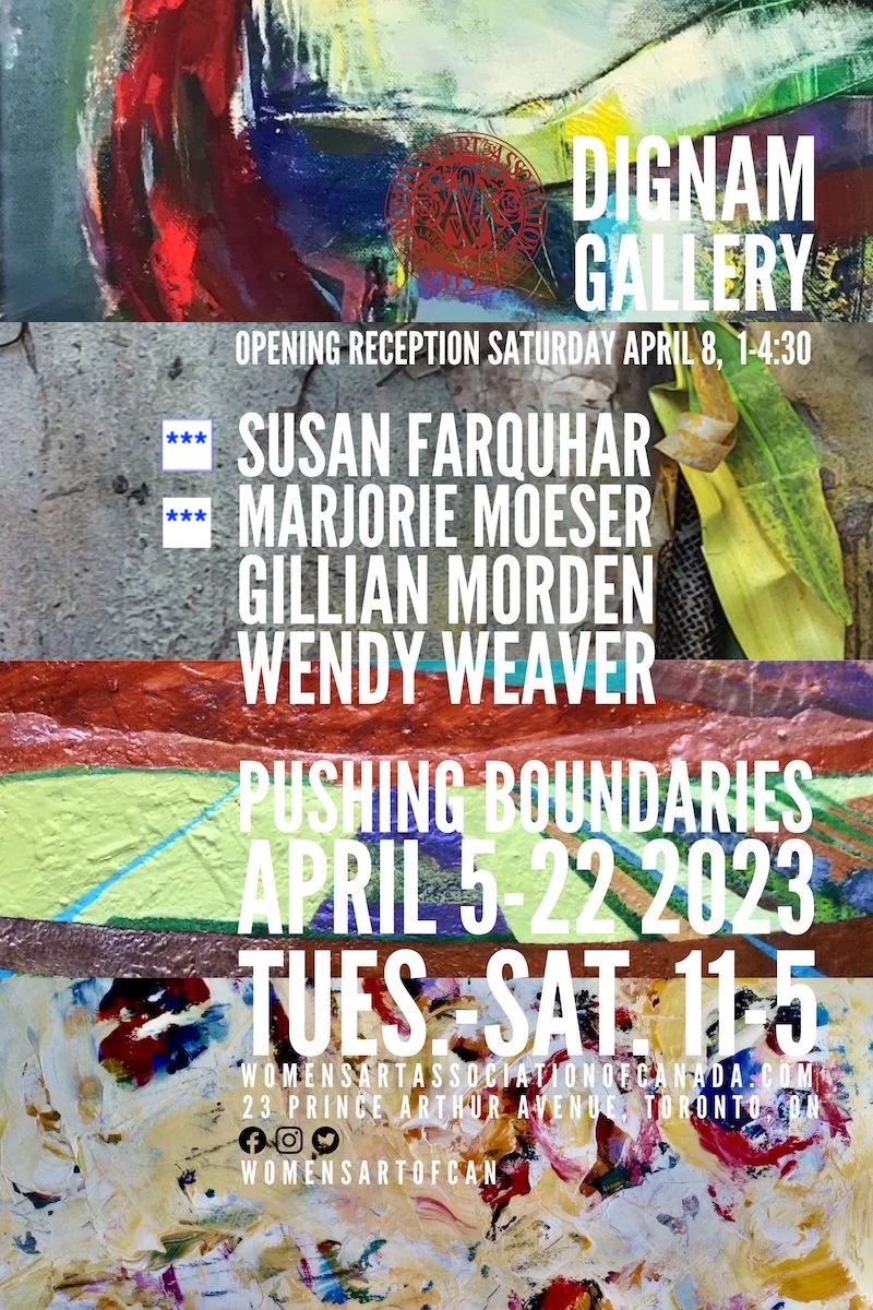 Susan Farquhar & Marjorie Moeser | Pushing Boundaries – David Kaye Projects